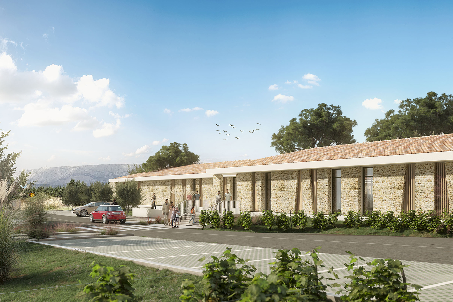 Centre de loisirs - Trets | ATELIER EMPREINTE Architectes associés