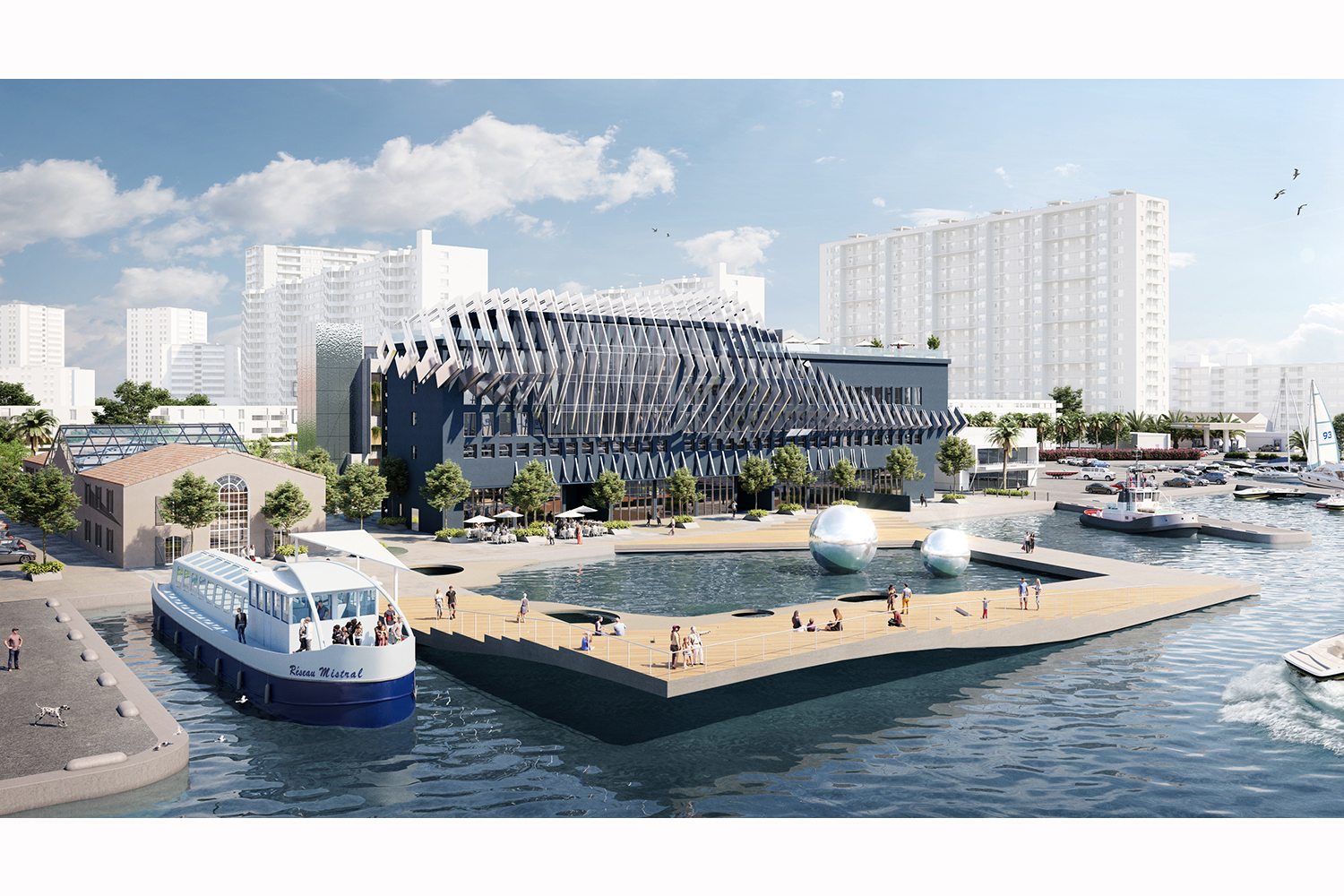 Escale Porte de la mer - Toulon | ATELIER EMPREINTE Architectes associés